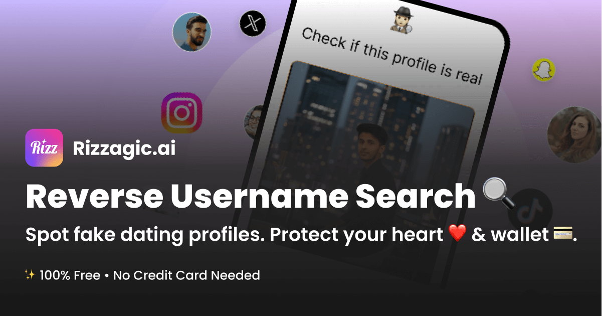 Reverse Username Search – Spot Catfish & Dating Scams Fast